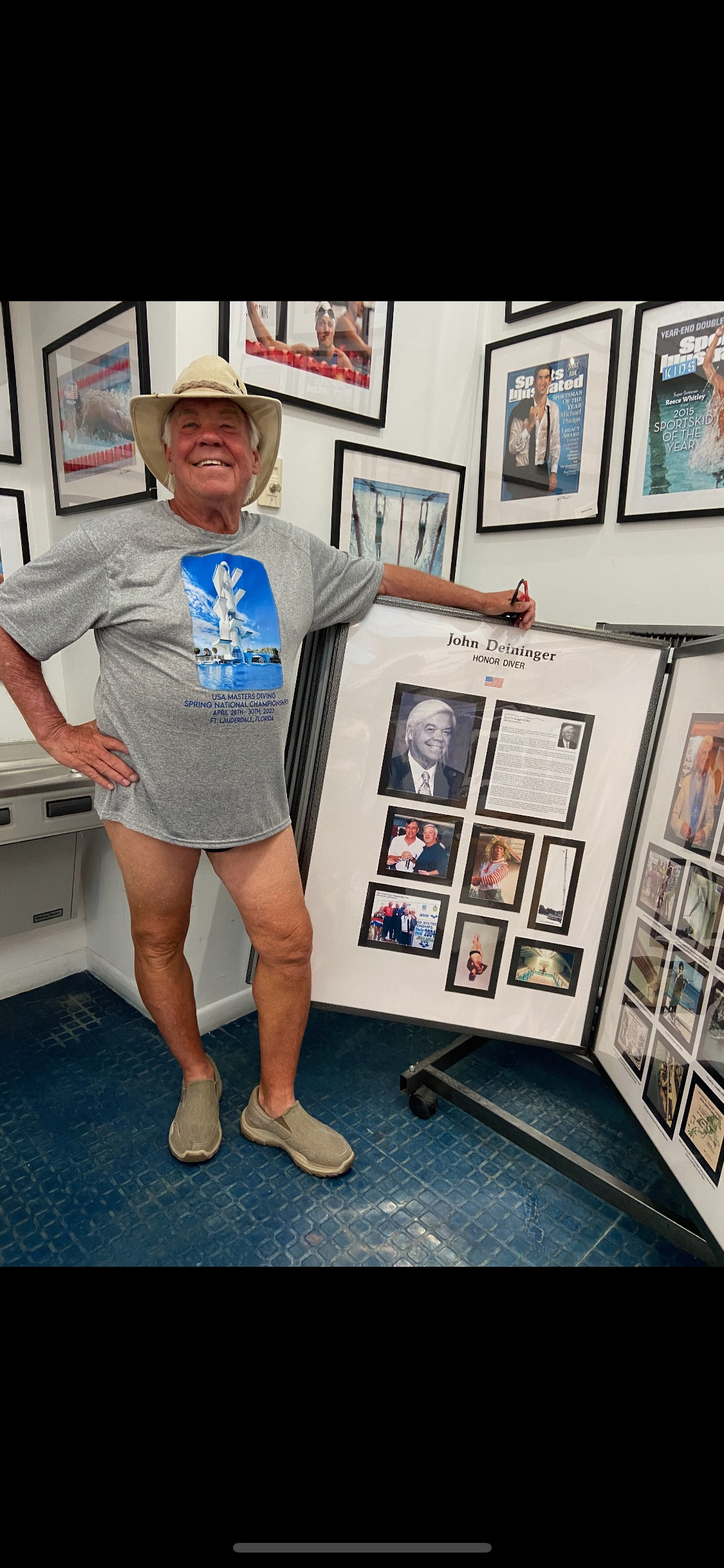 Guess who stopped by ISHOF for a visit ??? Masters Hall of Famer's ...
