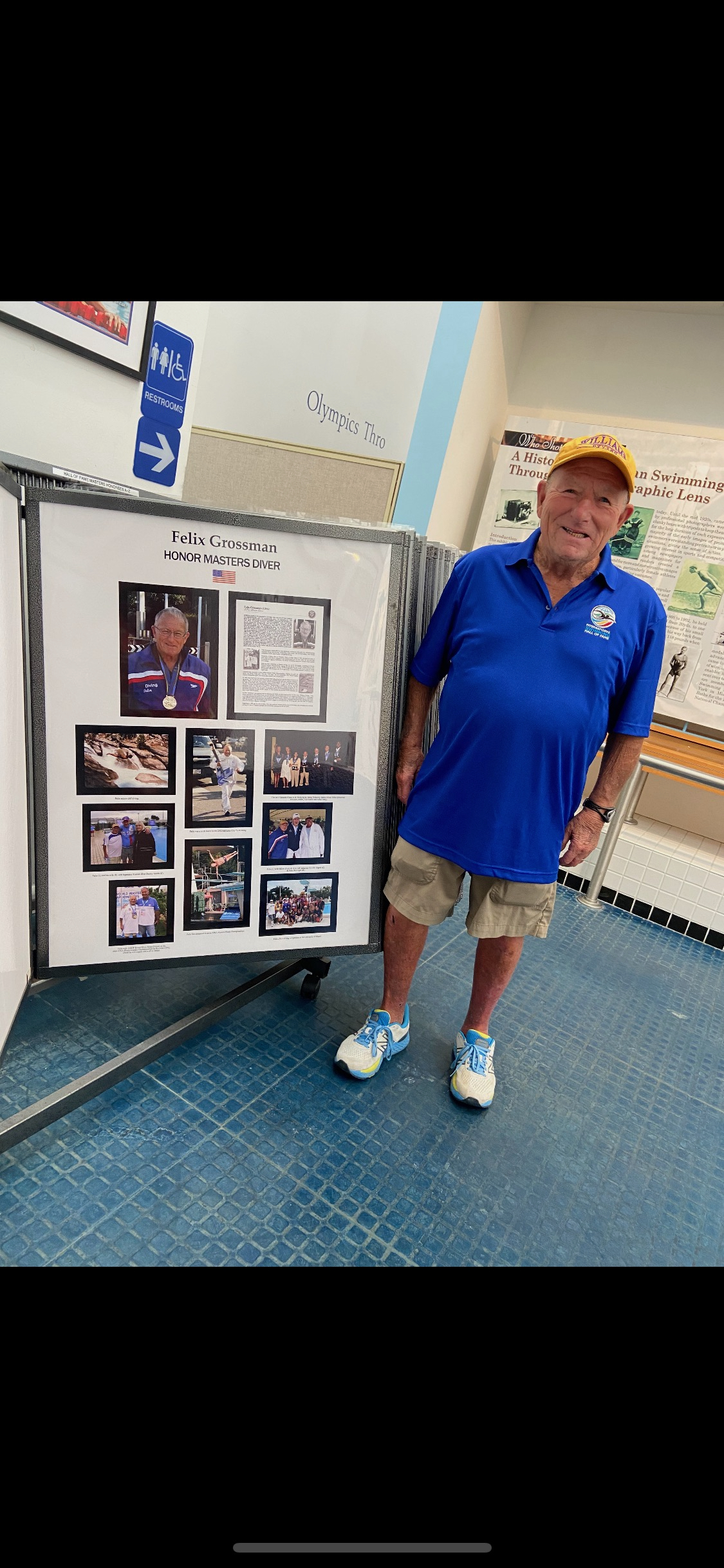 Guess who stopped by ISHOF for a visit ??? Masters Hall of Famer's ...